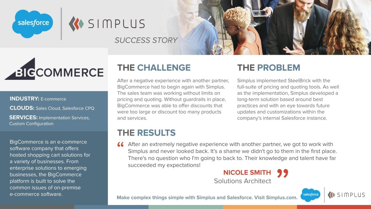 Simplus - Establishing a setup/approvals process in under six weeks
