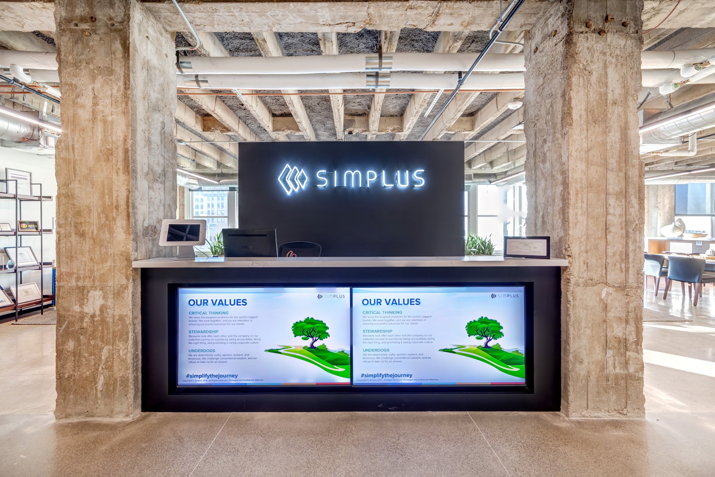 The happiest, most well-balanced employees? Here at Simplus - Simplus