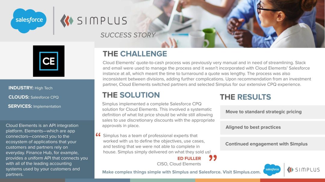 Simplus | Align, standardize, and streamline: CPQ for high tech