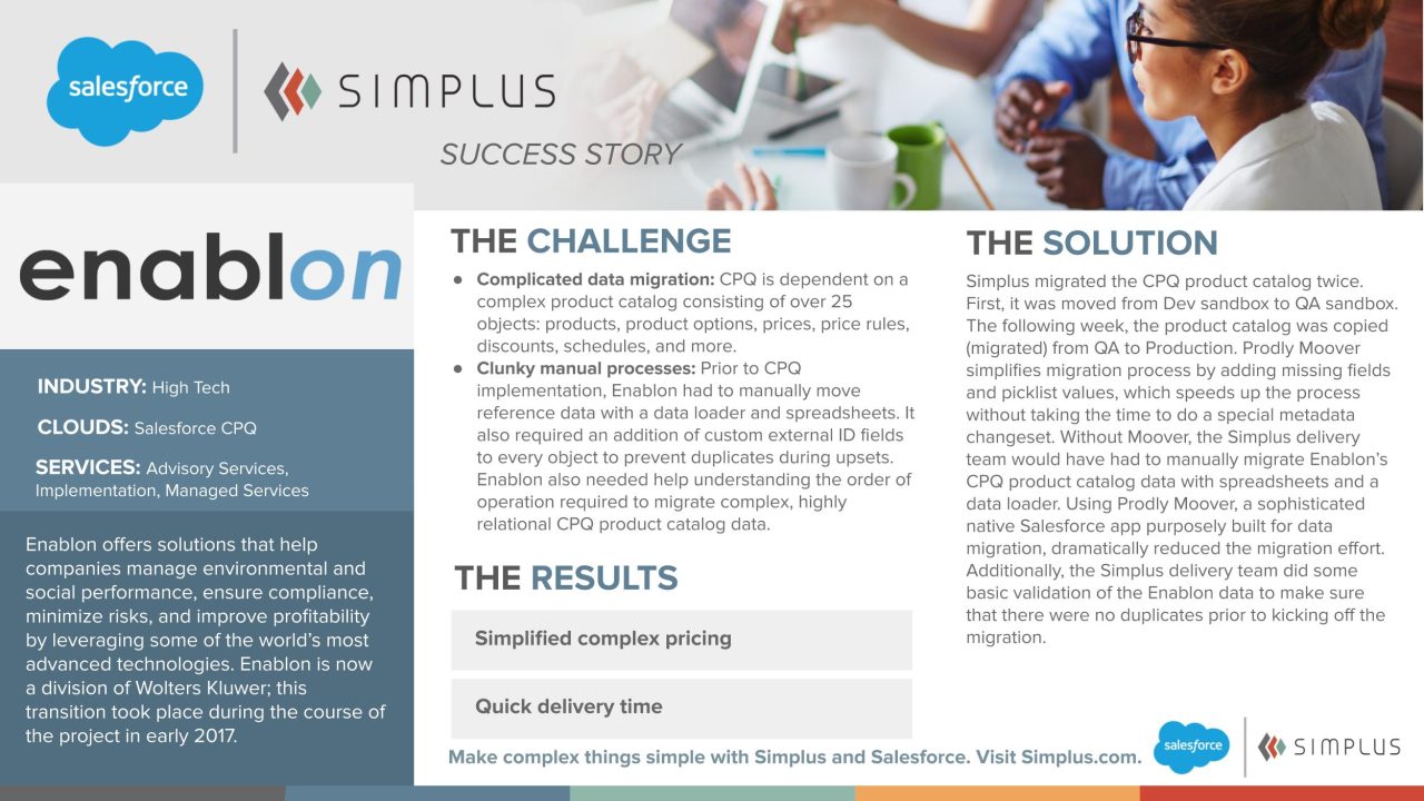 How Prodly Moover simplifies a complex CPQ implementation - Simplus