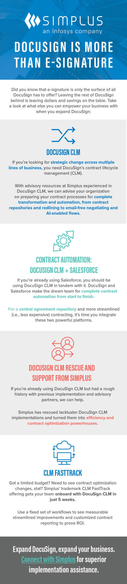 Infographic: DocuSign is more than e-Signature - Simplus